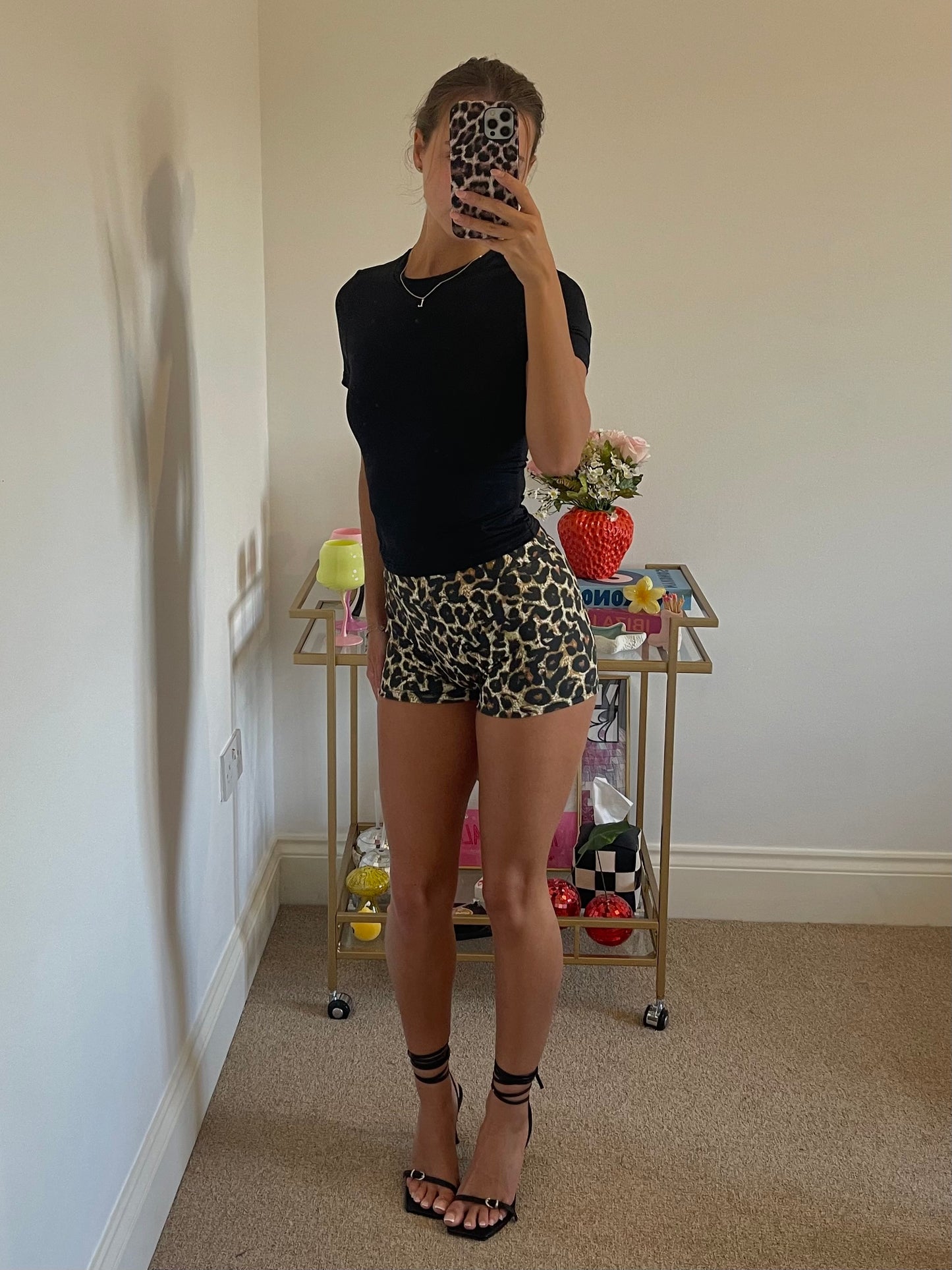 Leopard Print Mini Shorts – Disco Sisters